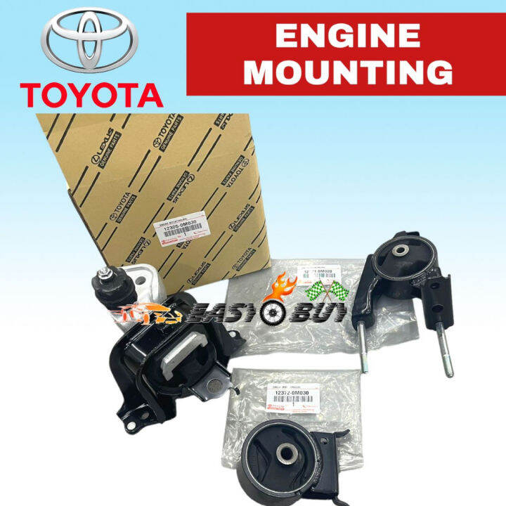 (100% ORIGINAL JAPAN) TOYOTA VIOS (2003-2007) NCP42 ENGINE MOUNTING ...