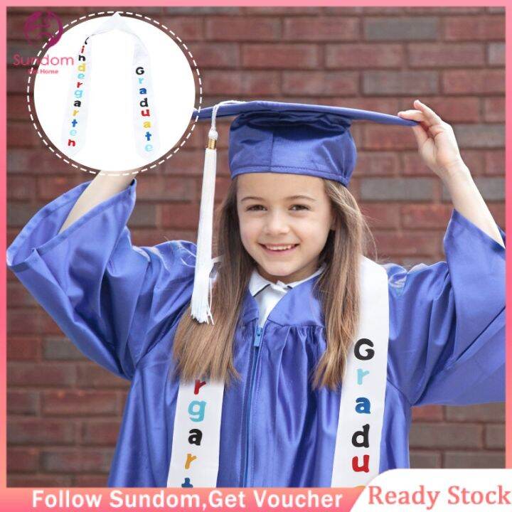 Graduation Shoulder Straps Suits Prom Kids Makeup Set Congrats Sash ...