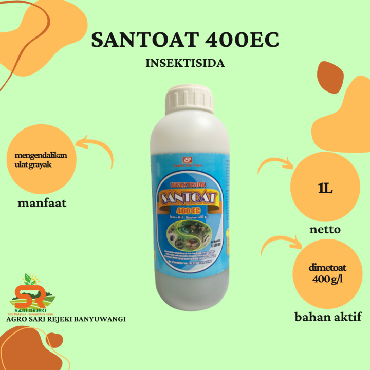 SANTOAT 400EC 1L INSEKTISIDA | Lazada Indonesia