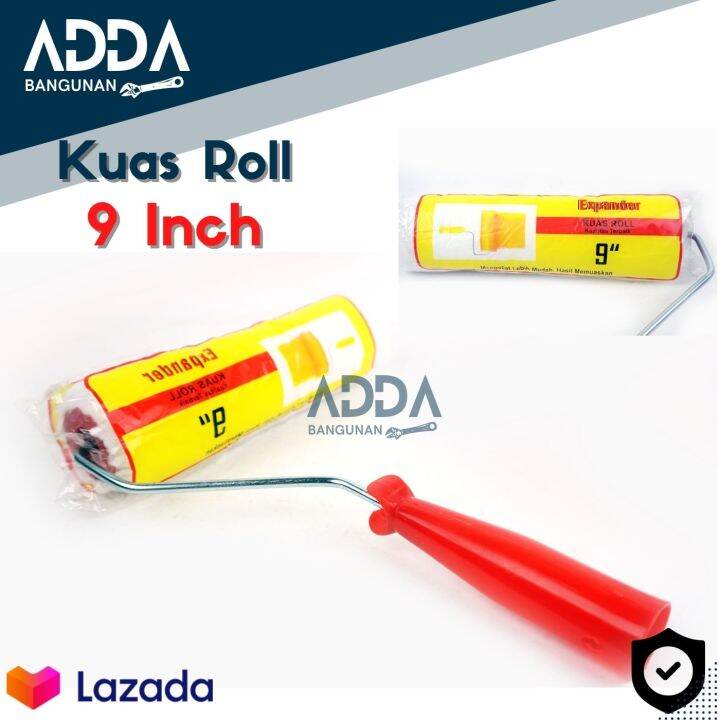 Roll Cat Tembok EXPANDER ukuran 4" 6" 9" | Cat Roller Bahan Bulu ...