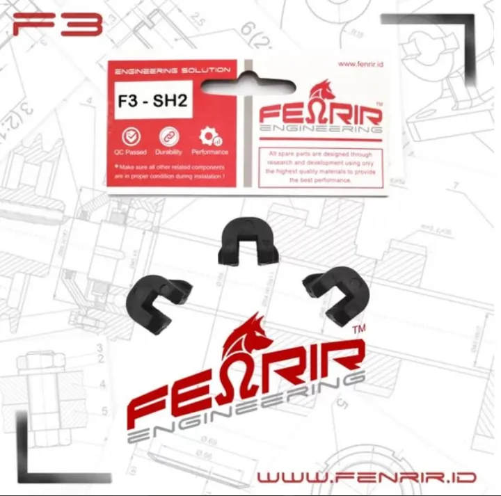 SLIDER CVT FENRIR HONDA VARIO ADV PCX SCOOPY 125 150 PULLEY SLIDE PIECE ...