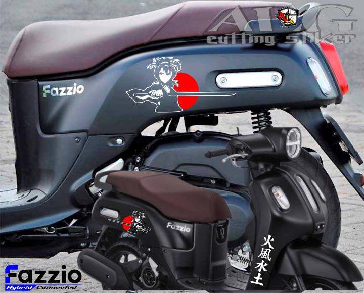 STICKER/CUTTING/SC.167/STIKER MOTOR/STIKER ANIME KARTUN/STRIPING MOTOR ...