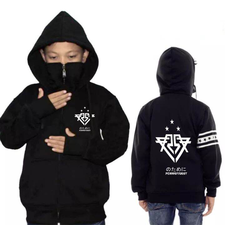 Jaket FRRT Model Ninja Anak Usia 4 -14 Tahun / Sweater Forrengest ...