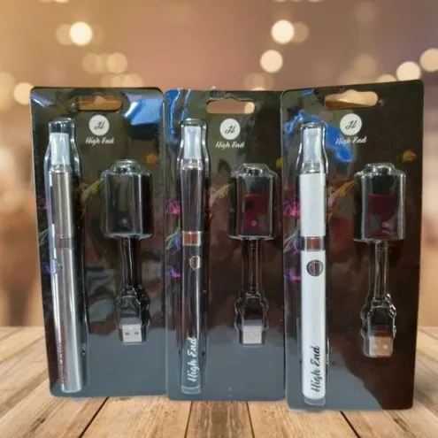 COD New High End Evod Pen Type 1100mah Smoke Full Set With Juice ...