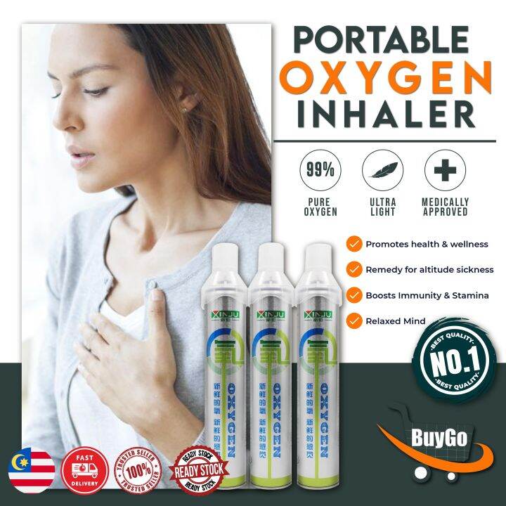 BuyGo Portable Inhaler Oxygen Inhaler Oksigen inhaler High Concentrator ...