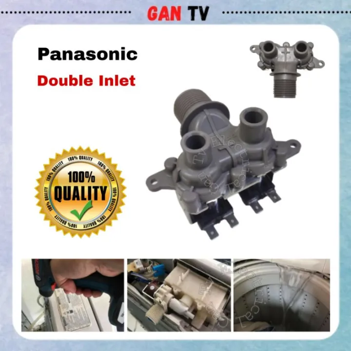 GANTV Panasonic NA-FS14X2 NA-FS16X2 Washing Machine Double Water Inlet ...