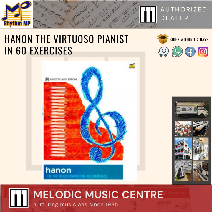 Hanon The Virtuoso Pianist in 60 Exercises Complete Alfred’s Classic Editions | Lazada
