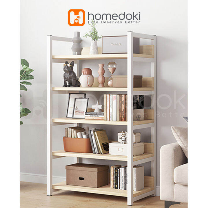 Homedoki Rak Serbaguna/ Rak Buku / Lemari Buku Serbaguna / Rak Dekorasi ...
