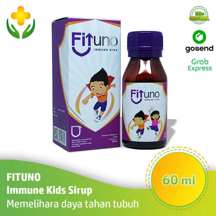 Fituno Immune Kids Sirup 60 ml Vitamin Dayan Tahan Tubuh anak | Lazada ...
