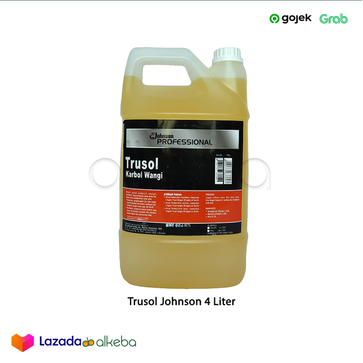SC Johnson Floor Cleaner Pine Trusol Pembersih Lantai Karbol wangi | Lazada Indonesia