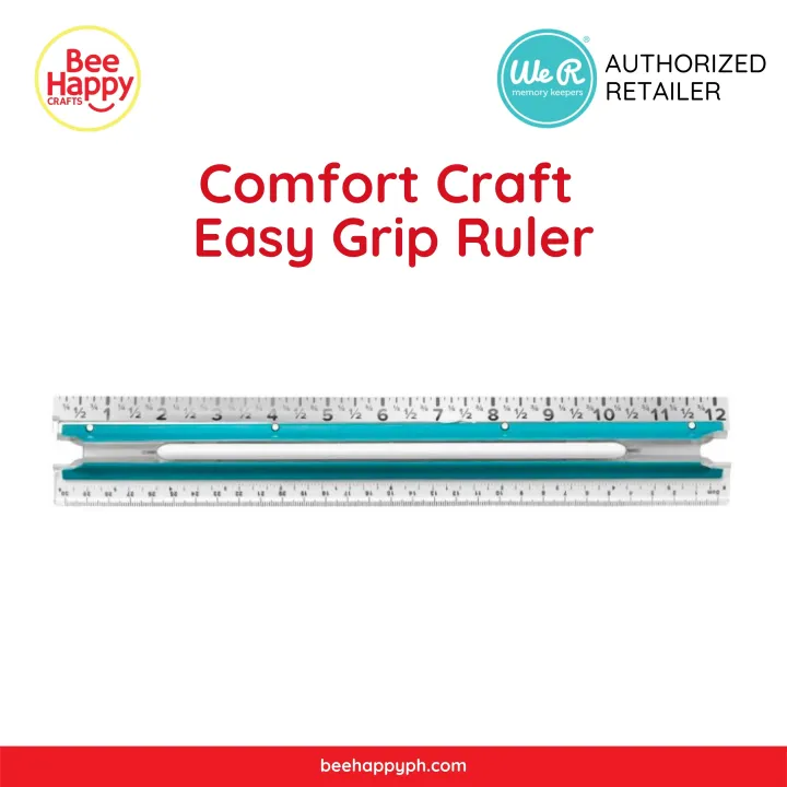 We R Memory Keepers Comfort Craft Easy Grip Ruler | Lazada PH