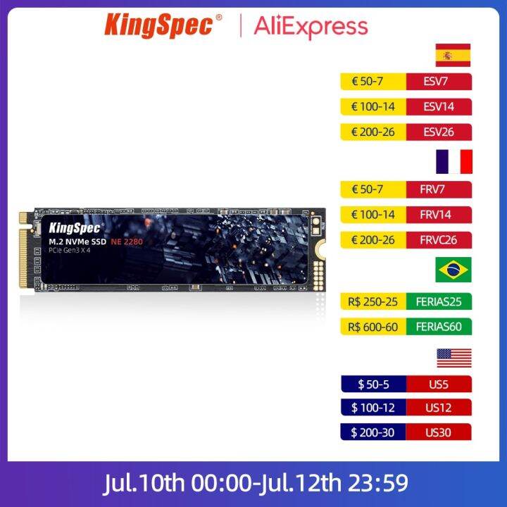 KingSpec M.2 SSD 120GB 256GB 512GB 1TB SSD 2TB hard Drive M2 ssd m.2 NVMe pcie SSD Internal Hard ...