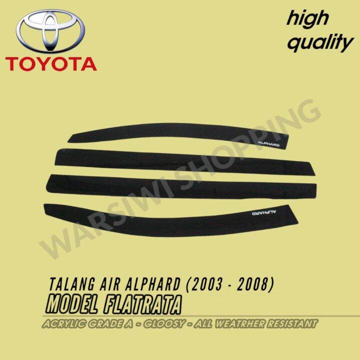 TALANG AIR MOBIL TOYOTA ALPHARD GEN 1 SATUAN | Lazada Indonesia