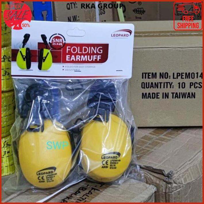 Leopard Ear Muff Lp 0149 Helm Proyek 25,9Db/Pelindung Telinga Terbaik ...