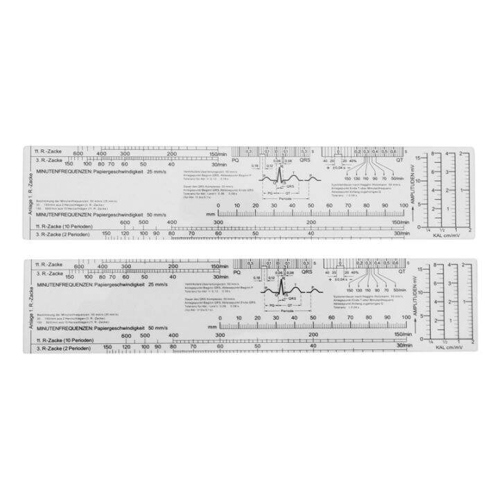 Essential EKG Ruler Pocketcard in English | Lazada
