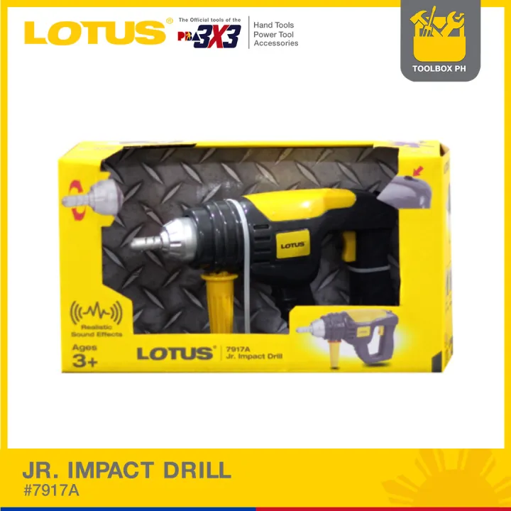 Lotus Toolbox | Jr Impact Drill - Repair Tools Toy for Kids | Lazada PH