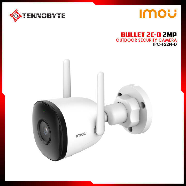 IMOU Bullet 2C-D F22N 1080P H265 Wi-Fi IP/CCTV Camera Outdoor IP67 ...
