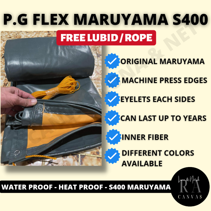 SALE! 12ft x 24ft ORIGINAL MARUYAMA Tarpaulin LONA TRAPAL TOLDA ...