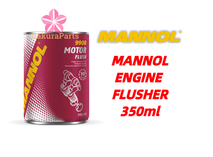 MANNOL 9900 Motor Flush / Engine Flusher 350ml (100% ORIGINAL) | Lazada