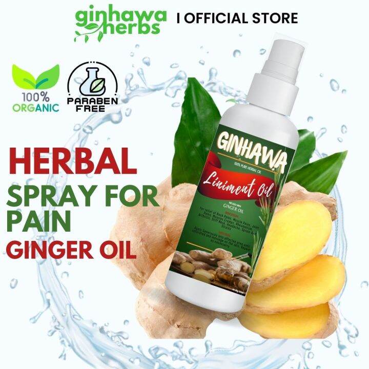 Ginhawa Herbs - Ginger Miracle Oil Pain Reliever - Enhanced Mobility ...