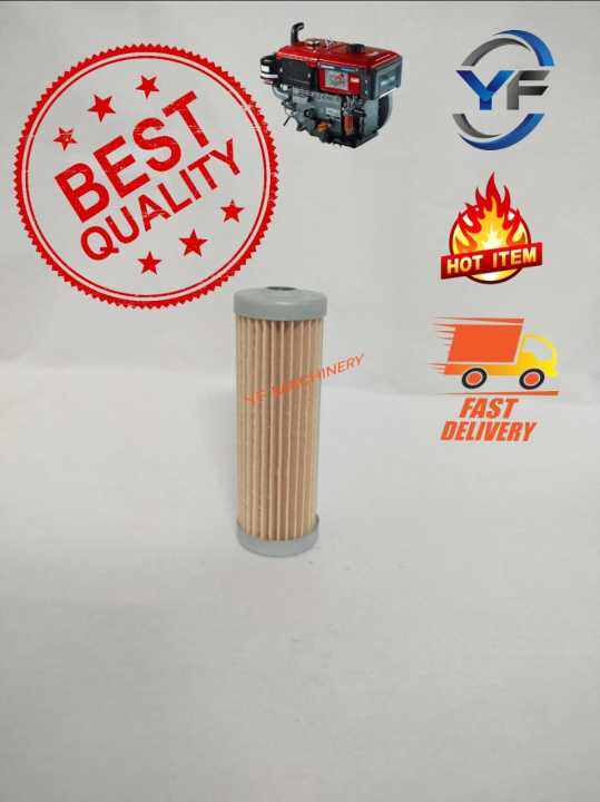 READY STOCK Yanmar TF50 TF70 TF90 TF120 TF160 fuel filter element (HIGH ...
