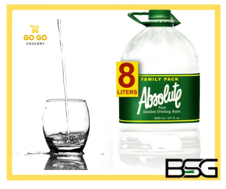Absolute Distilled 8L | Lazada PH