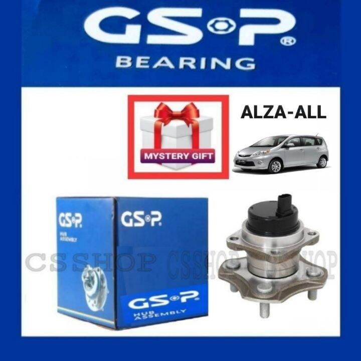 PERODUA ALZA ALL REAR WHEEL BEARING ABS AND NO ABS SAME GSP ORIGINAL ...