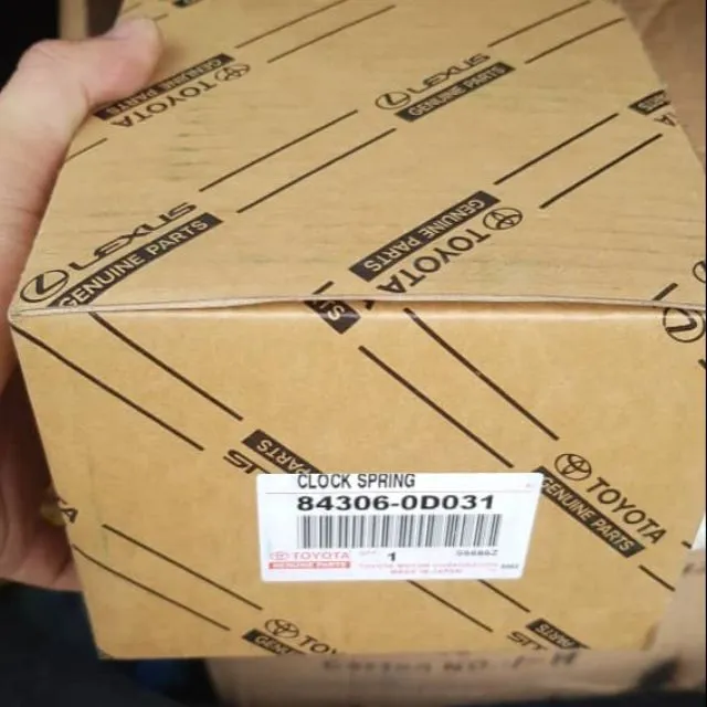 TOYOTA CLOCK SPRING VIOS NCP42 (2003-2006) ALTIS 1.6 ZZE121 ORIGINAL ...