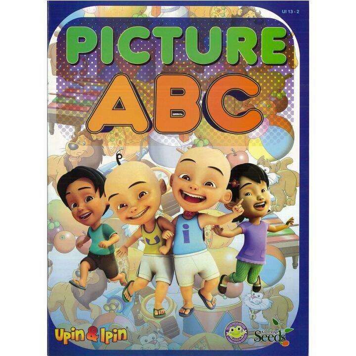 Pre School Kid Book – Buku Kanak Kanak Pra Sekolah – UPIN & IPIN PICTURE ABC UI 13 - SERIES 2 ...