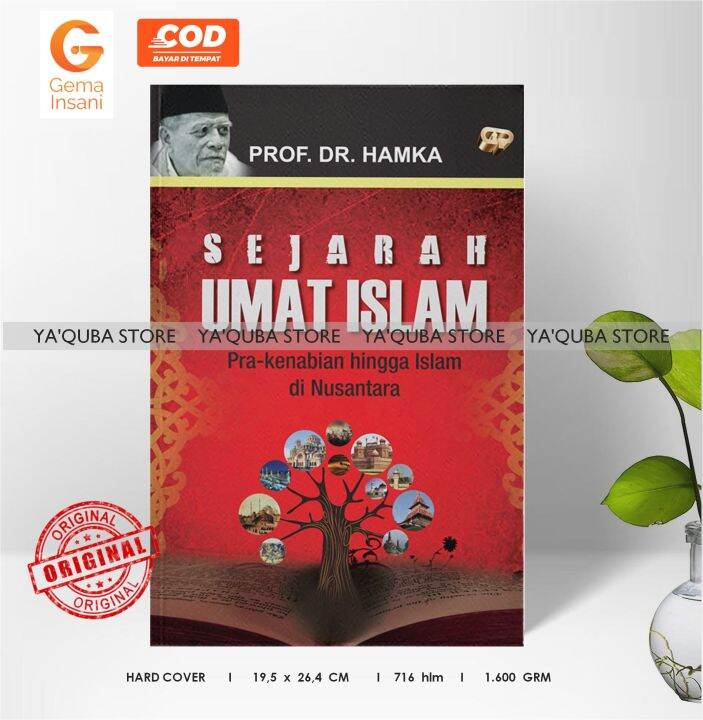 [ Gema Insani ] Buku Buya Hamka Sejarah Umat Islam Prakenabian Hingga