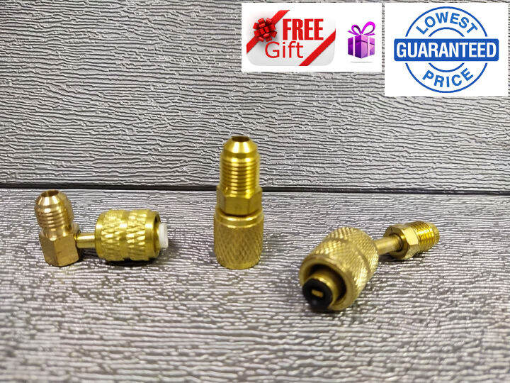 🎁 +SMALL FREE GIFT 🎁 ADAPTER R22 TO R410A TO R22 MANIFOLD CHARGING HOSE ...
