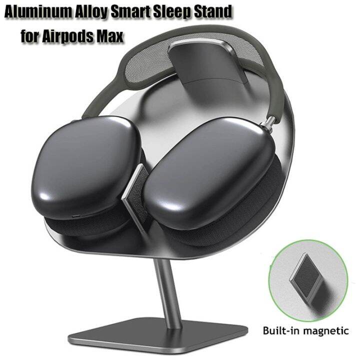 Aluminum Alloy Magnetic Stand For Airpods Max Portable Smart Auto ...