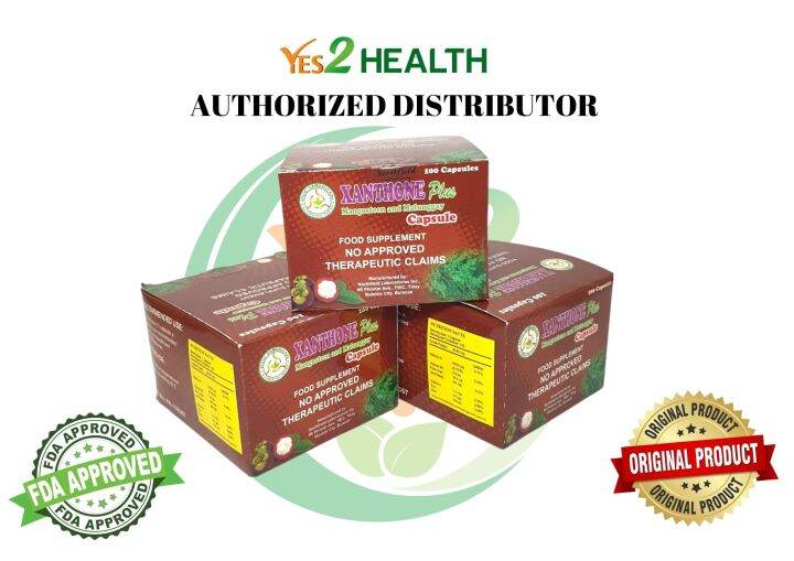 Xanthone Plus Herbal Capsule 1 Box (100 Capsules) 500mg garcinia ...