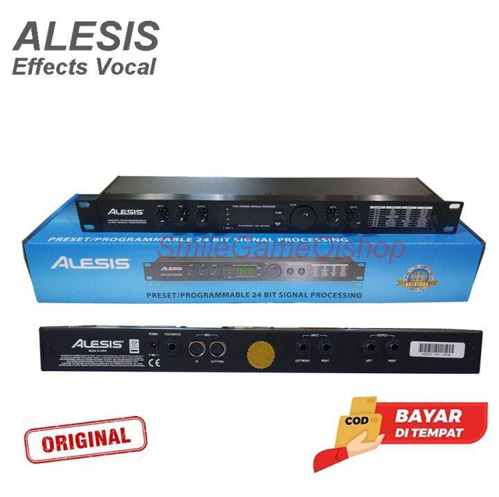 ALESIS Effects Vocal MICROVERB4 Digital Reverb Effects Vokal | Lazada ...