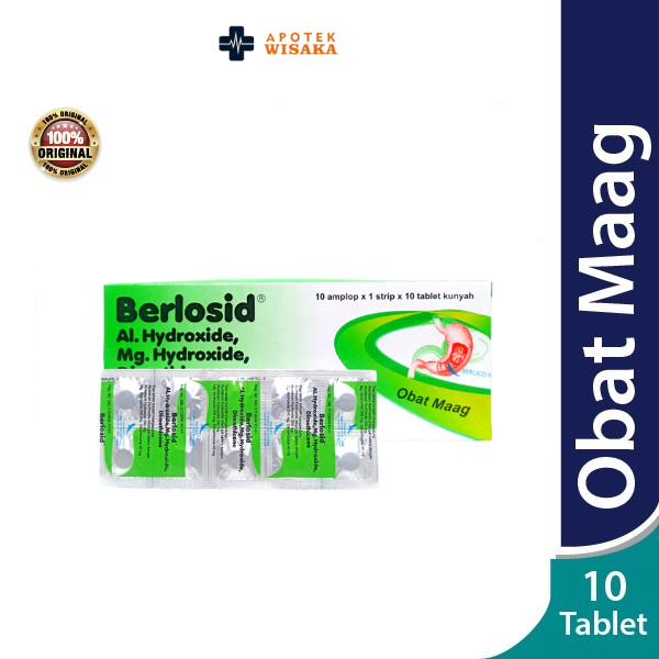Berlosid Tab - Mengatasi maag | Lazada Indonesia