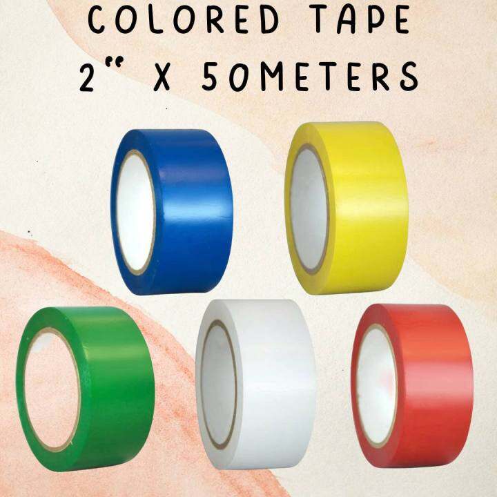 Colored Packaging Tape 2''x50m Sold per piece | Lazada PH
