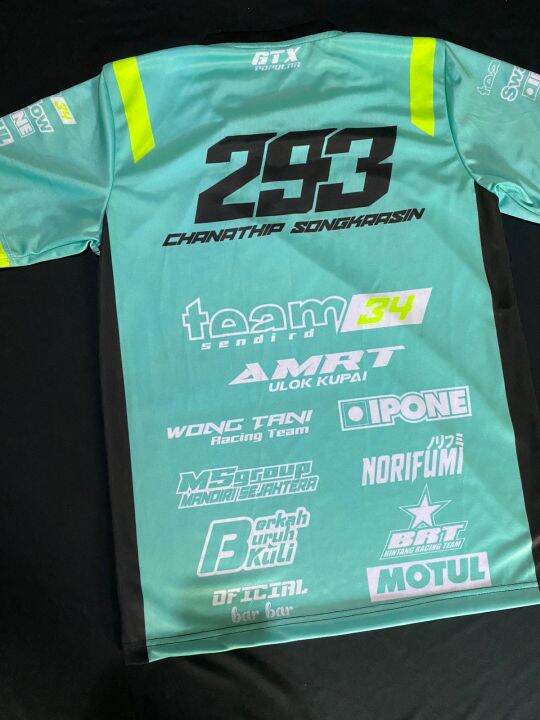 KAOS baju jersey racing custom full printing jersey balap jersey bisa ...