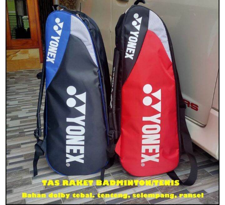 Tas Badminton Raket Ransel Bulutangkis 3 Resleting multifungsi | Lazada ...