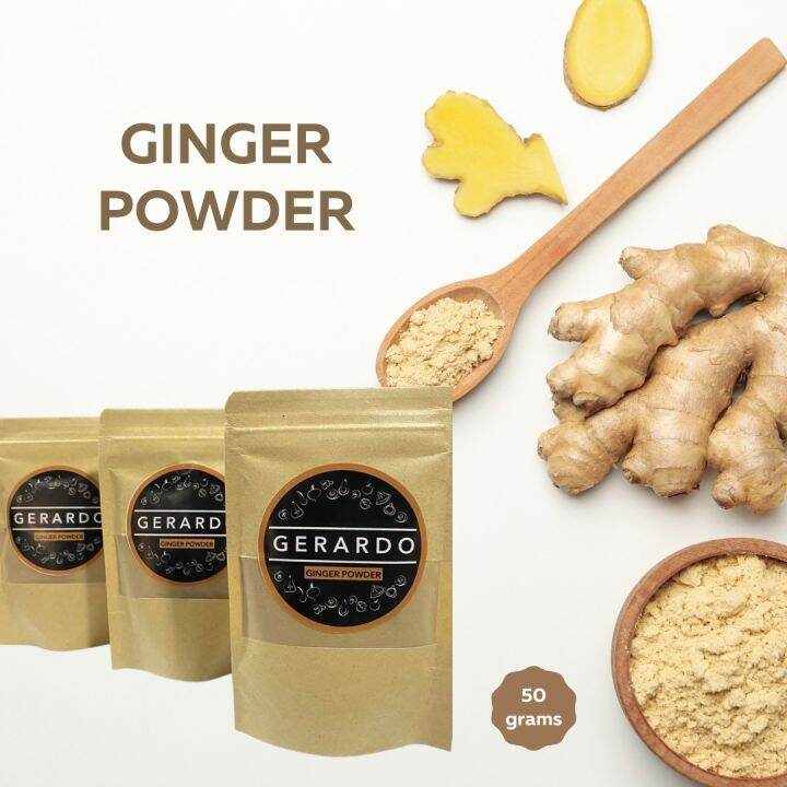 Pure Ginger Powder in a Pouch (Gerardo's) 50g | Lazada PH