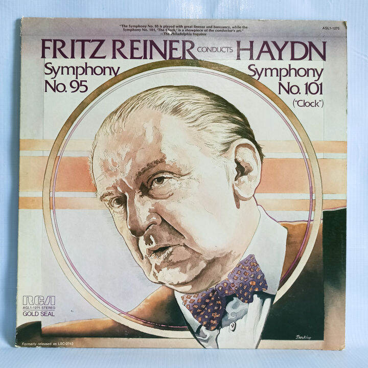 Haydn, Fritz Reiner - Symphony No. 95, Symphony No. 101 (Clock) - Vinyl ...