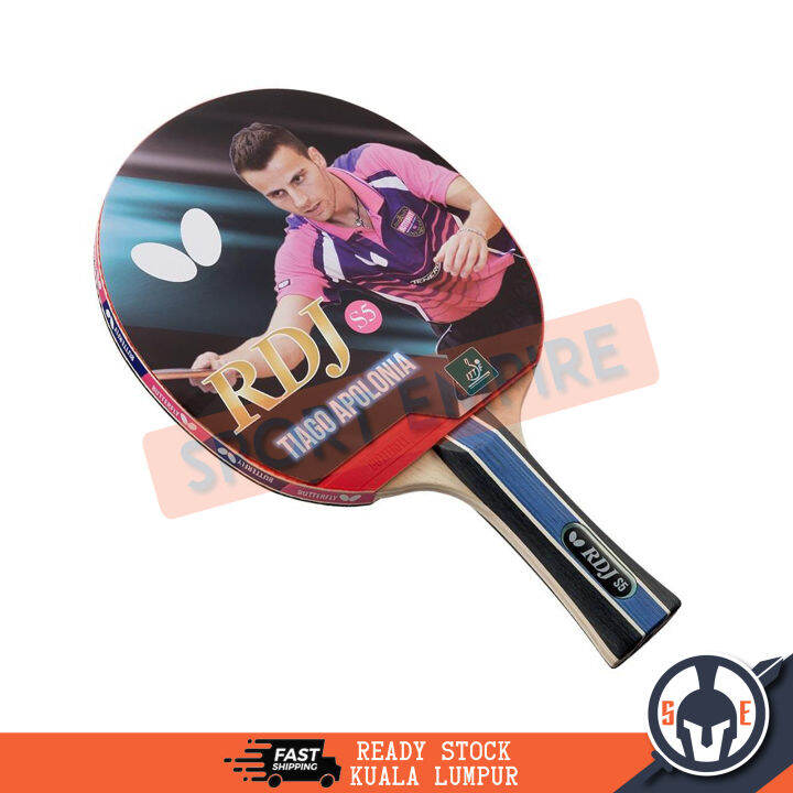 Butterfly RDJ S5 Table Tennis Bat Ping Pong Bat 100% Authentic | Lazada