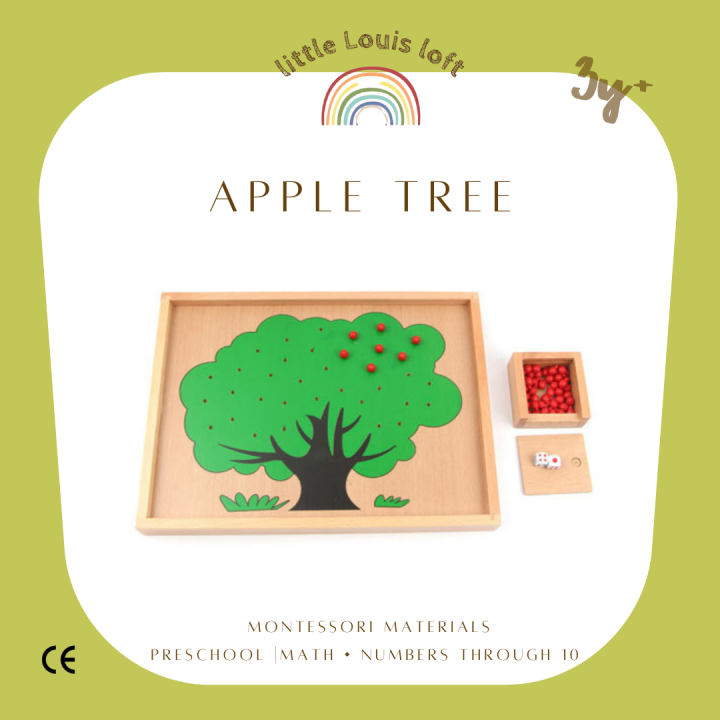 Littlelouisloft Montessori Preschool • Apple Tree • Math Numbers ...