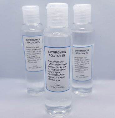 Acne solution toner ERYTHROMYCIN SOLUTION 2% 120ML | Lazada PH