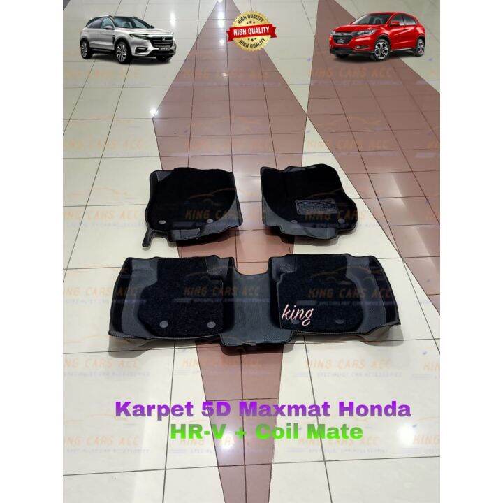 MAXMAT Karpet 5D ALL NEW HRV + COIL MATE 2 BARIS | Lazada Indonesia