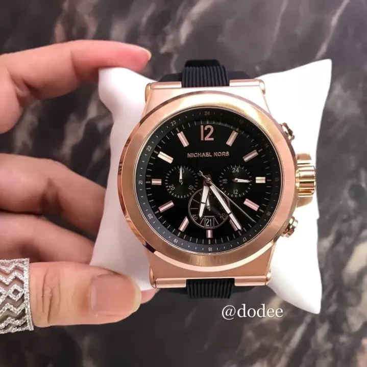 MK8184 Michael Kors Dylan Stainless Steel Chronograph Watch Original ...