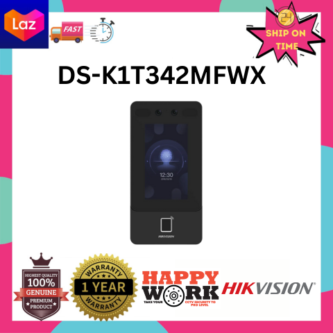 Hikvision DS-K1T342MFWX Value Series Face Access Terminal | Lazada PH