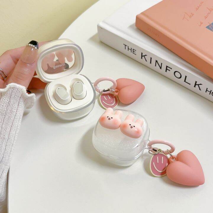 Baseus Encok Tws Wm01 Case Bowie Wm02 Case 3D Rabbit Love Pendant ...