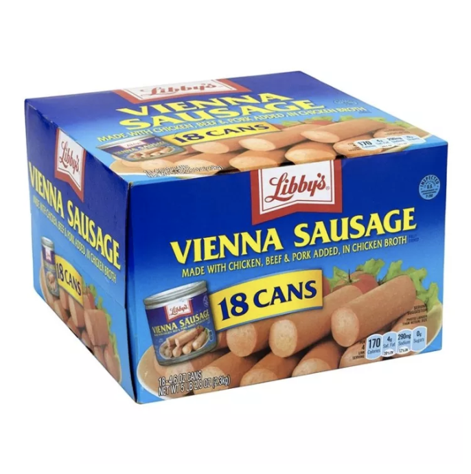 Libby's Vienna Sausage (130g) - Pack of 18 | Lazada PH