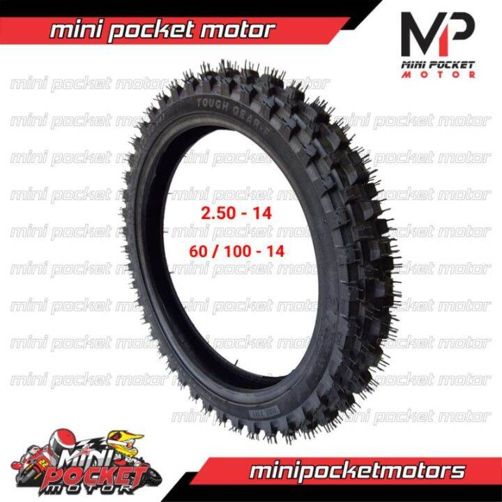 Ban Luar Trail Ring 14 Inch Ukuran 60/100-14 atau 2.50-14 Offroad ...