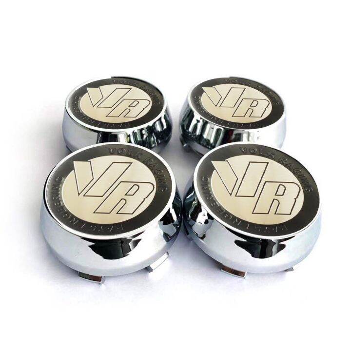 CarDIY 4pc 60mm RAYS center caps Volk Racing Car sport rim wheel cap ...